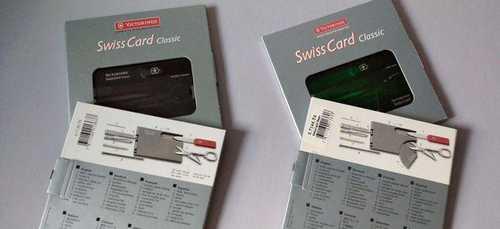 Швейцарская карта. Swiss Card Victorinox. Новые