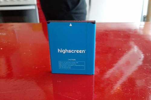 Аккумулятор highscreen 6000mAh