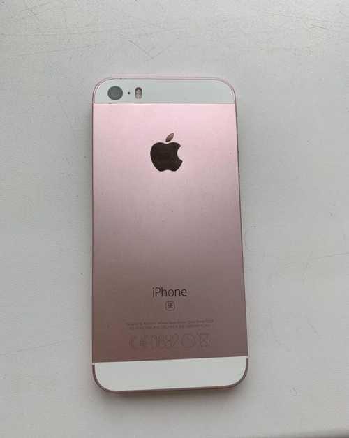 Телефон iPhone SE rose gold 16gb