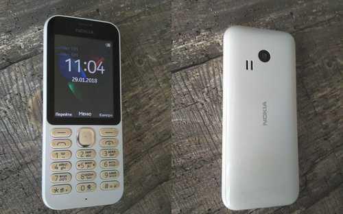 Nokia 222 dual sim полностью рабочий