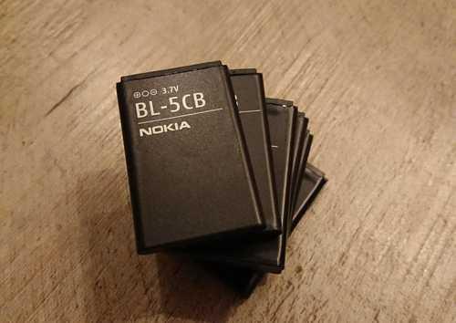 Оригинальные аккумуляторы Nokia BL-5CB