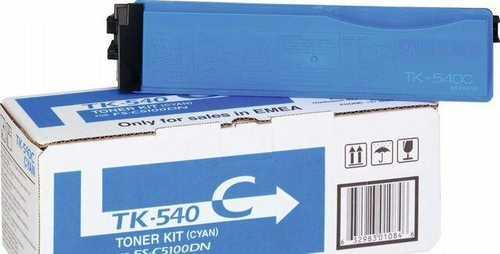 TK-540C 1T02hlceu0 Kyocera Тонер-картридж голубой
