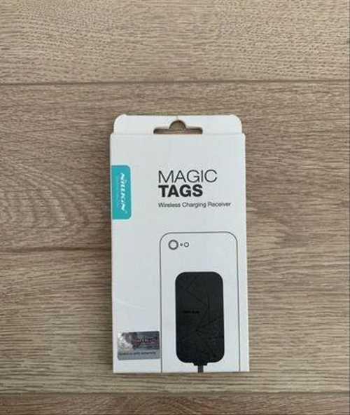 Magic tags для iPhone, переходник QI