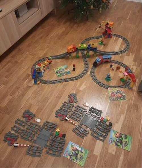Лего Lego duplo железная дорога. Все наборы