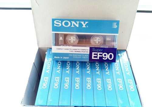 Аудиокассеты Sony Super EF90