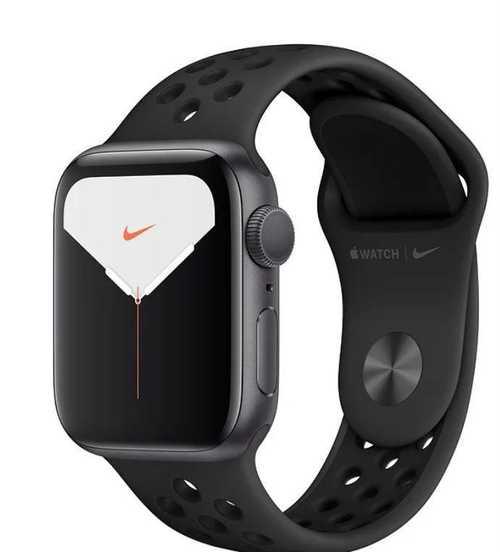 Apple Watch Nike Series 5 40mm чёрные