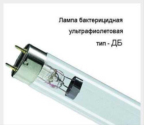 Лампа бактерицидная ультрафиолетовая дб 30