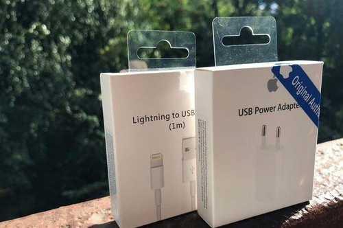 Зарядное устройство + Кабель USB-Lightning