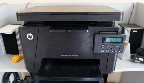 Цветной мфп HP LaserJet Pro MFP M176n