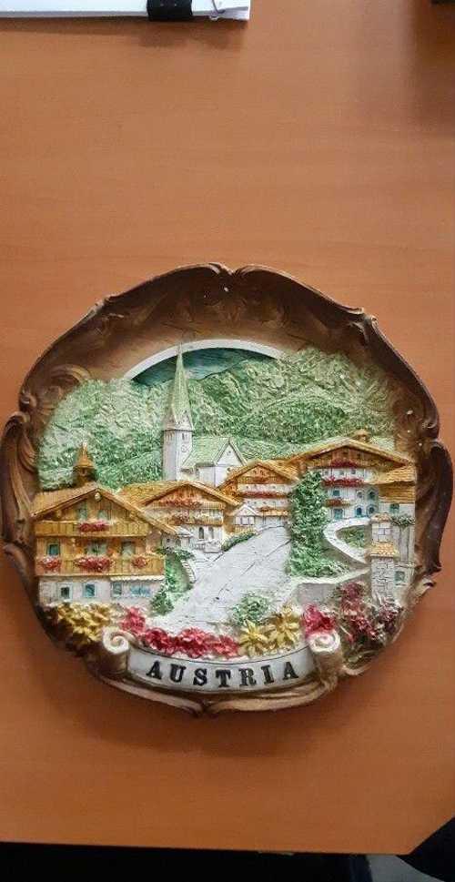 Тарелка сувенирная Австрия