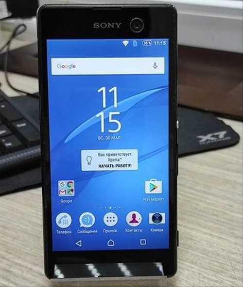Смартфон Sony Xperia M5 Dual 16 гб арт. 0134/973