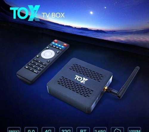 Ugoos TOX1 TV box Amlogic S905X3 4Gb 32Gb iptv