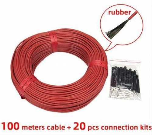 Греющий кабель для обогрева пола, водостоков и др