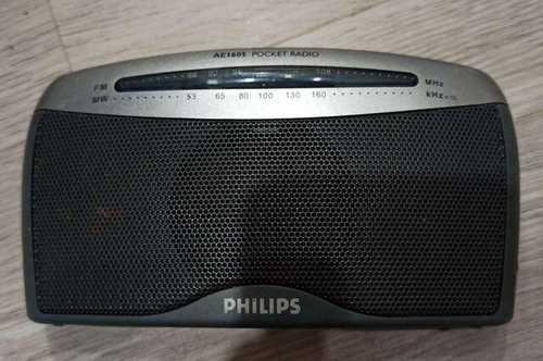 Карманный радиоприемник philips AE1605