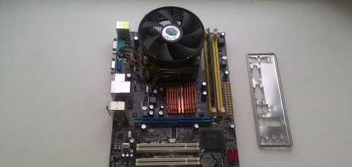 Связка Asus S775 G31 + Core 2 Duo E7500 + 2GB DDR2