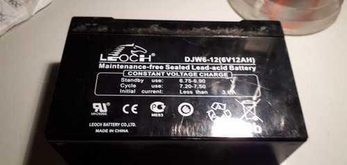 Аккумуляторные перезаряжаемые батареи Leoch DJW-12