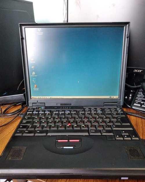 Ноутбук IBM ThinkPad 600 (1998г) 64Мб/4.5Gb