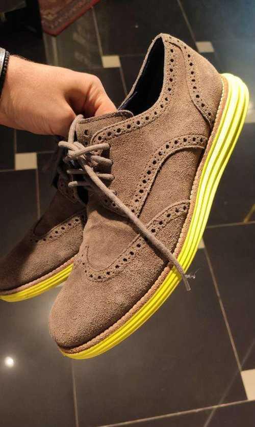 Замшевые броги Cole Haan