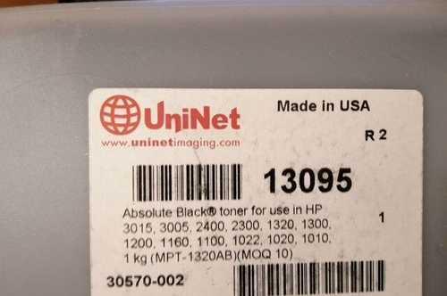 Тонер Uninet 1 кг для HP 3015/1200/2400/1100