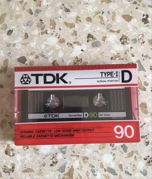 Аудиокассета TDK D 90