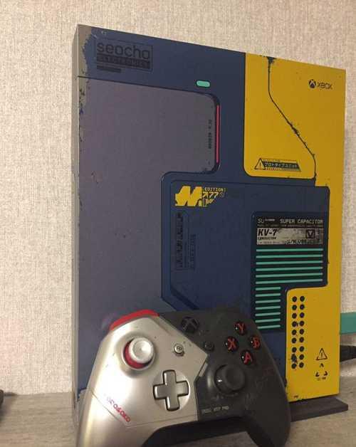 Xbox one x cyberpunk 2077 edition