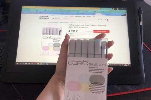 Новые маркеры Copic “Sketch”