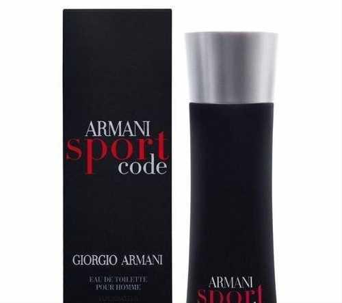 Туалетная вода Giorgio Armani Code Sport 125 ml | Festima.Ru – частные объявления