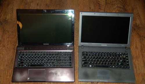 Ноутбук Lenovo z570 + Samsung R428