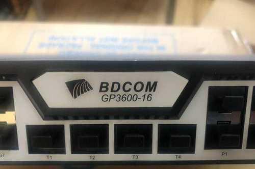 Bdcom GP3600-16 Станционный терминал OLT