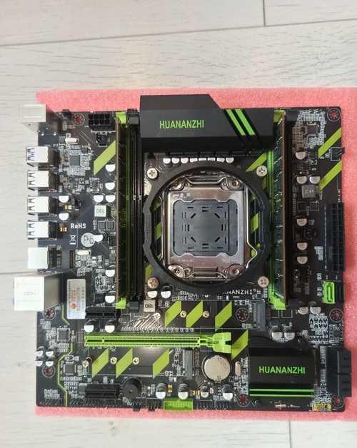 Xeon E5 2689 + Huananzhi X79 ZD3 + DDR3 2*8гб