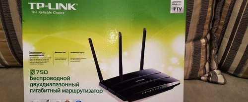 Wifi роутер TP link n750