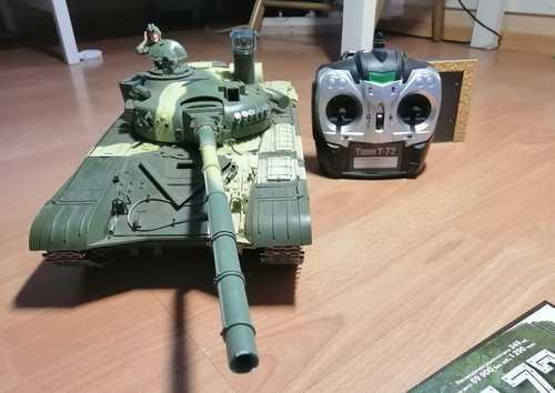 Модель танка Т-72 на радио управлении