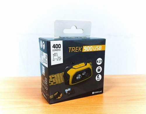 Фонарь налобный trek 900 USB forclaz