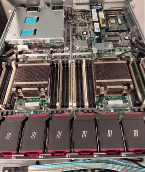 Сервер HP DL360p Gen8 2xE5-2640v2/32gb/2x146gb