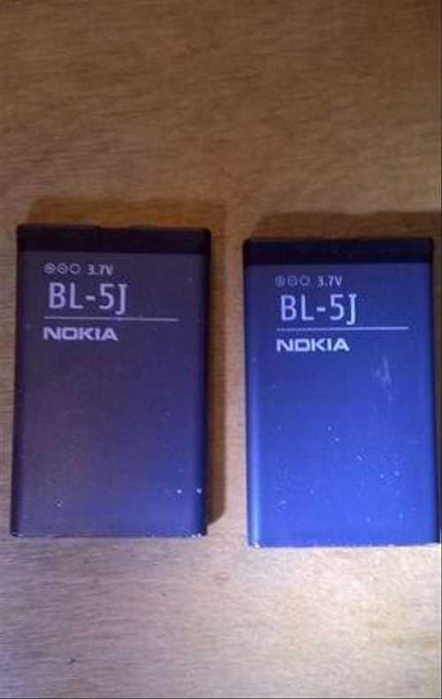 Аккумуляторы для телефона Nokia BL 5J 1430mAh.3.7