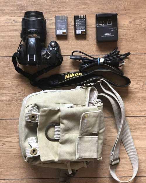 Nikon D3000 + сумка