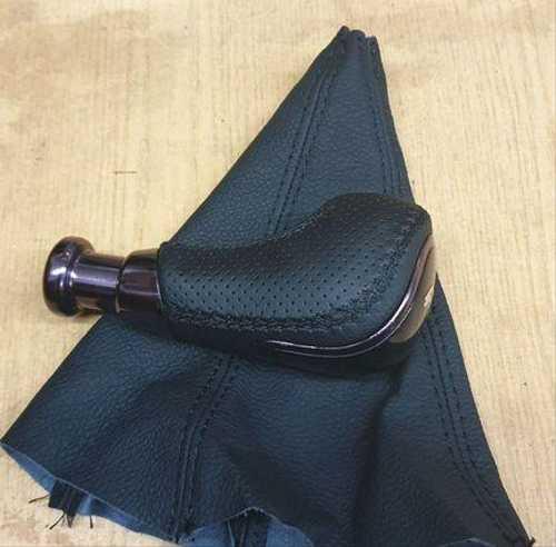 Ручка МКПП Веста в коже