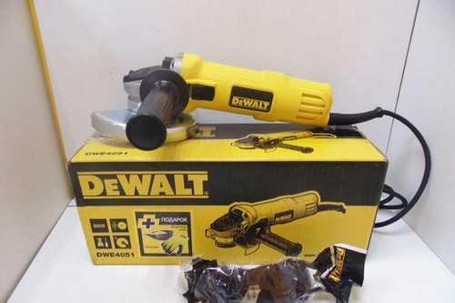 Болгарка dewalt DWE4015-KS