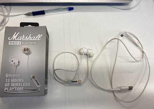 Marshall minor 2 Bluetooth беспроводные наушники