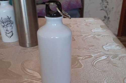 Бутылка для воды металлическая 0.5 л