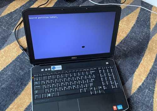 Ноутбук Dell latitude E5530