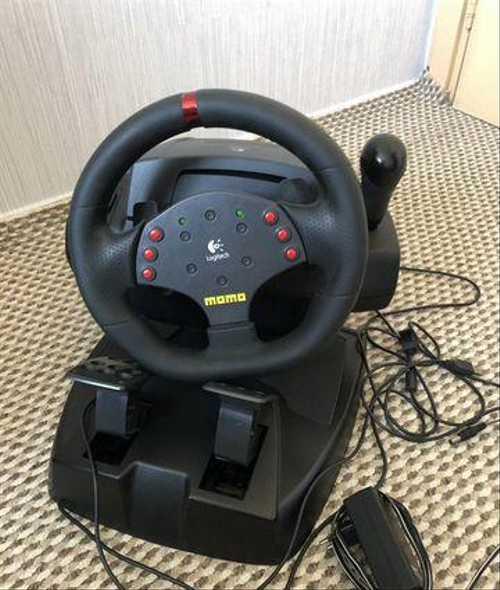 Руль Logitech momo racing force feedback wheel