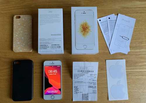 iPhone SE 32GB Gold MP842RU/A, Model A1723