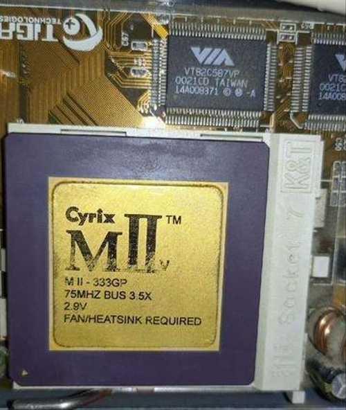 Процессор Cyrix M2 1998г
