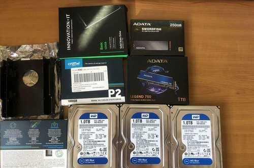 SSD HDD M2 Nvme 960/1000 GB 1TB Новый в упаковке