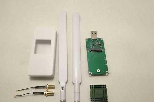 Набор агрегатора №8 LTE D2-USB2.0-SMA(f) +2ант