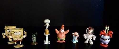 Полная коллекция Spongebob Kinder