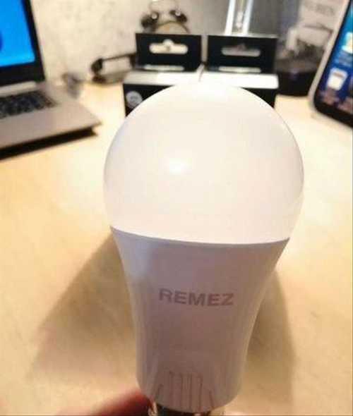 Светодиодная лампа remez E27, A60, 4100K, 12W
