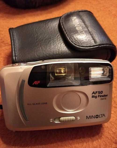 Плёночный фотоаппарат Minolta