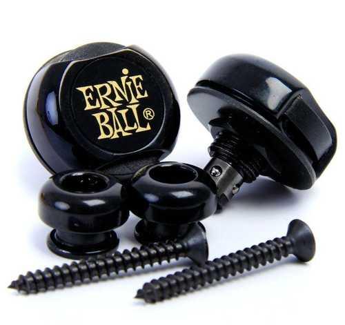 Ernie Ball 4601 Super Lock Black Стрэплоки